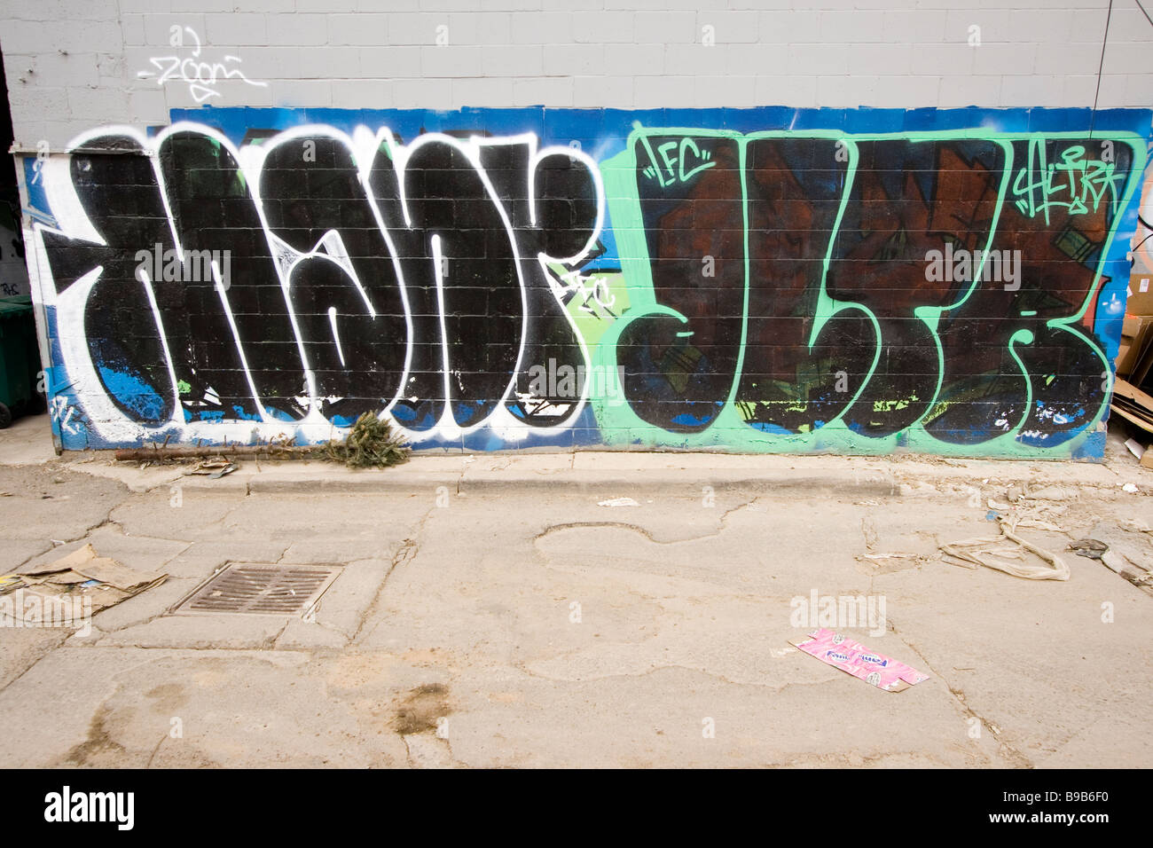 graffiti in downtown Toronto Stock Photo - Alamy