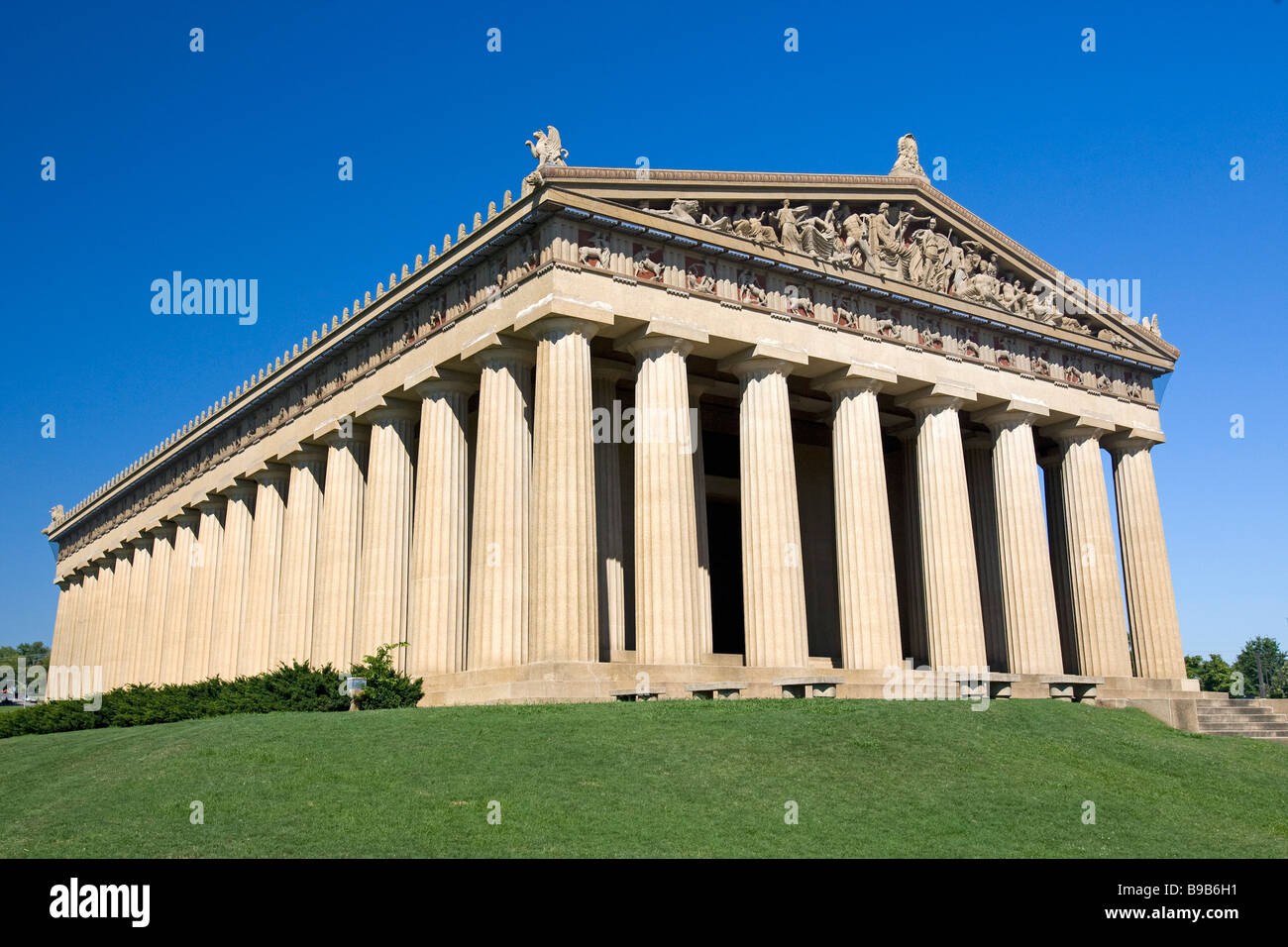 Greek Parthenon replica Centennial Park Nashville Tennessee USA Stock Photo - Alamy