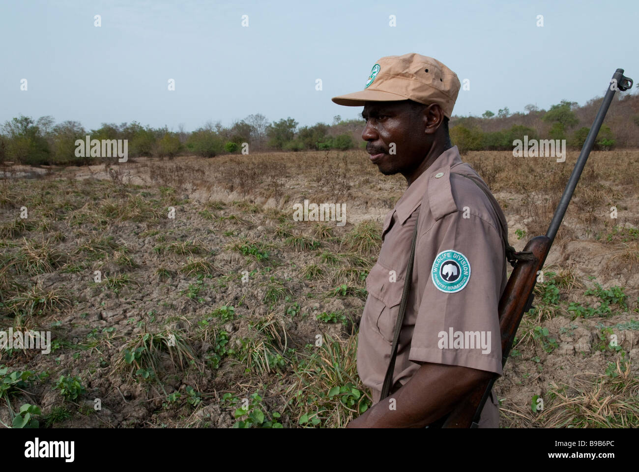 West Africa Northern Ghana Mole National park Stock Photo - Alamy