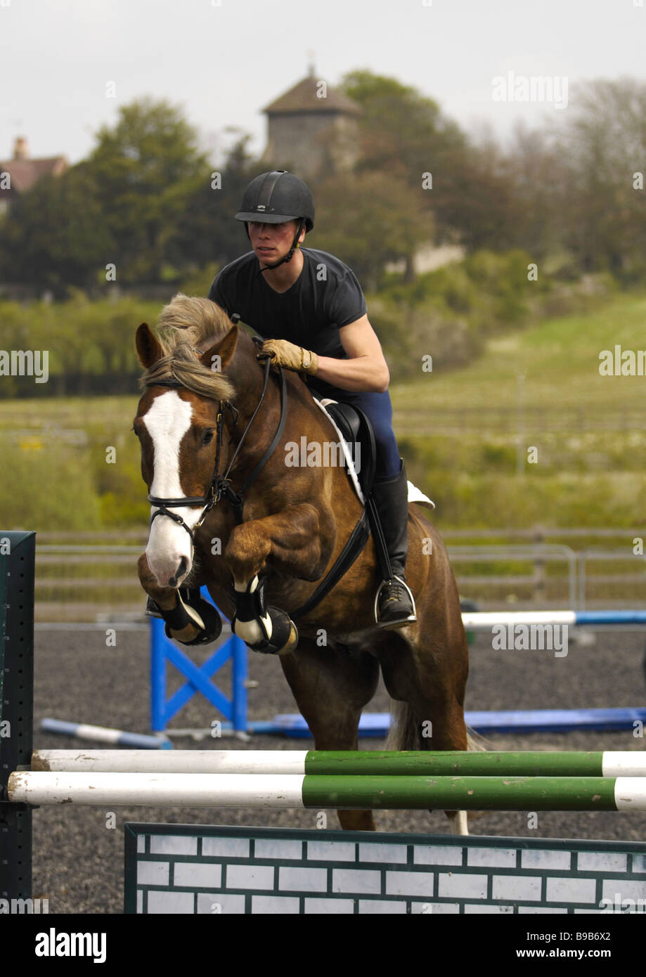 Horse jumping skills hi-res stock photography and images - Alamy