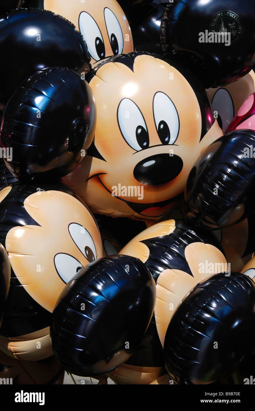 A collection of Mickey Mouse balloons Stock Photo - Alamy