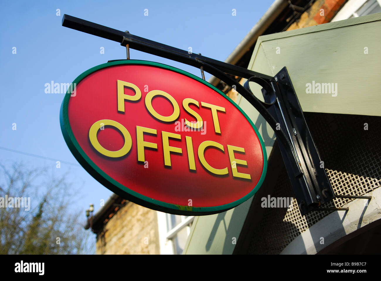 Post Office sign Stock Photo - Alamy