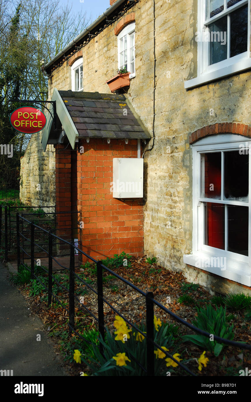 Hackthorn Village Post Office Lincolnshire Stock Photo - Alamy