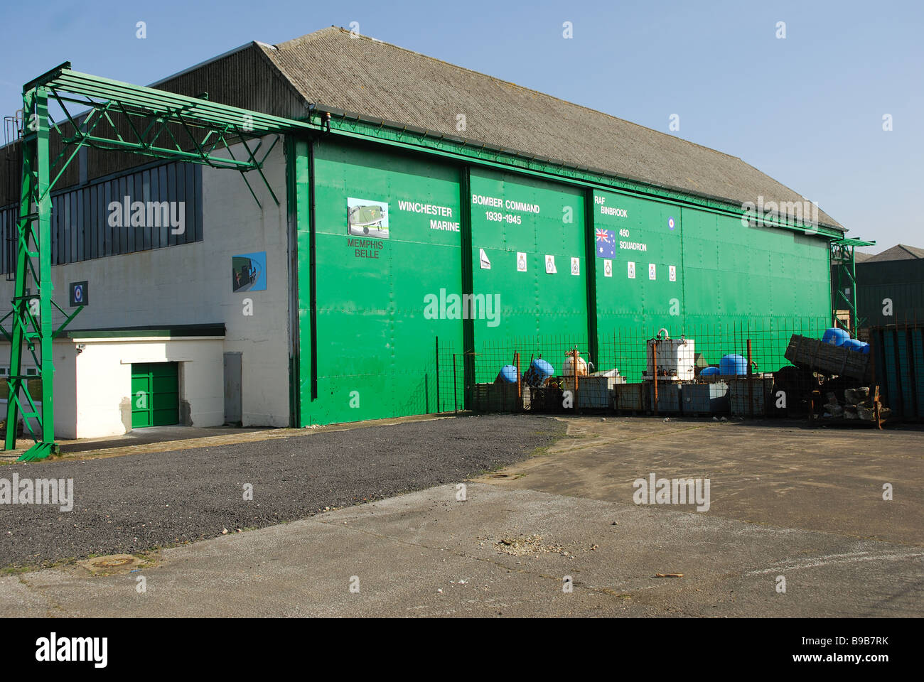 Binbrook Former RAF Military Base Lincolnshire Stock Photo - Alamy