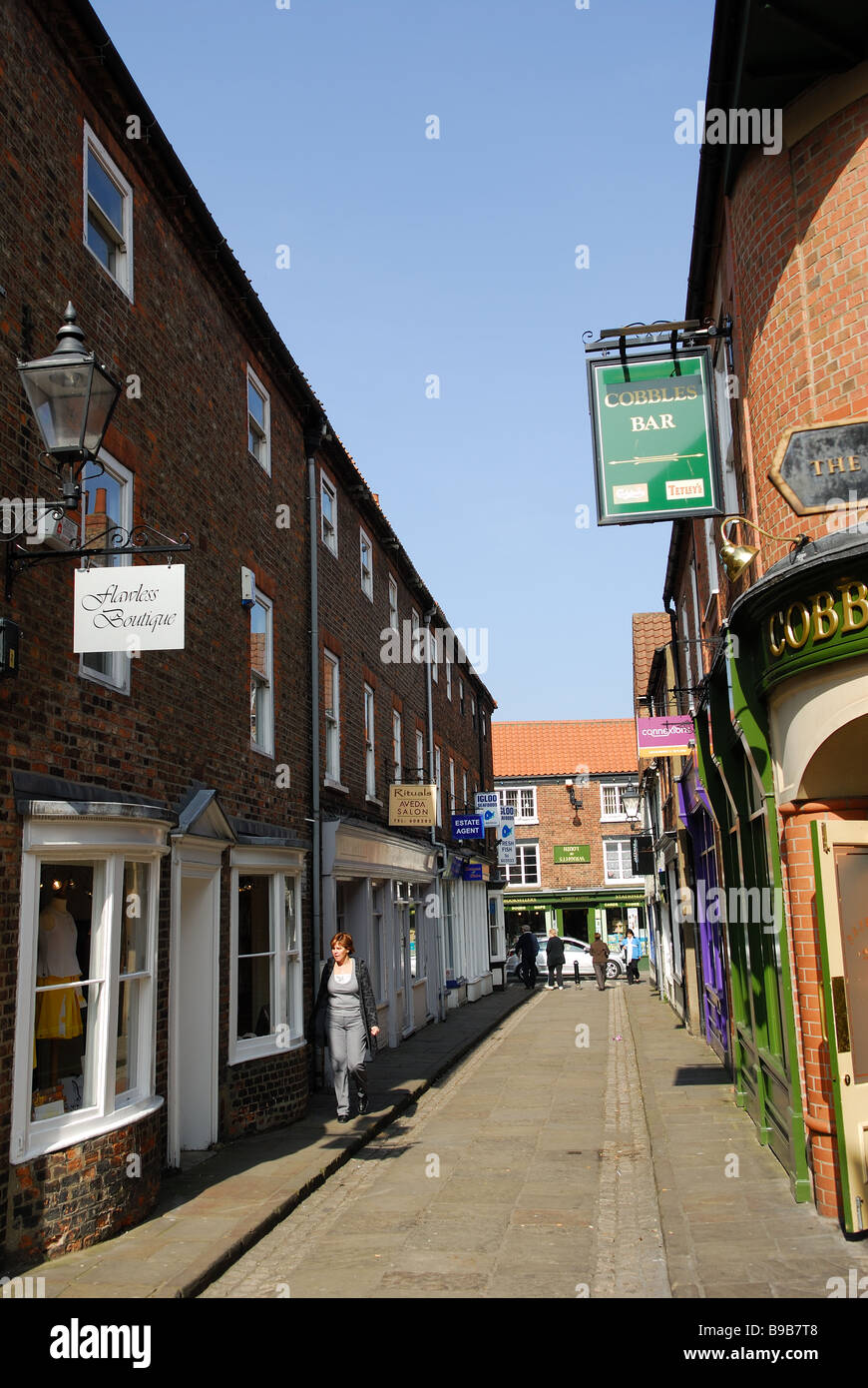 Louth Lincolnshire Town Centre, England Stock Photo - Alamy