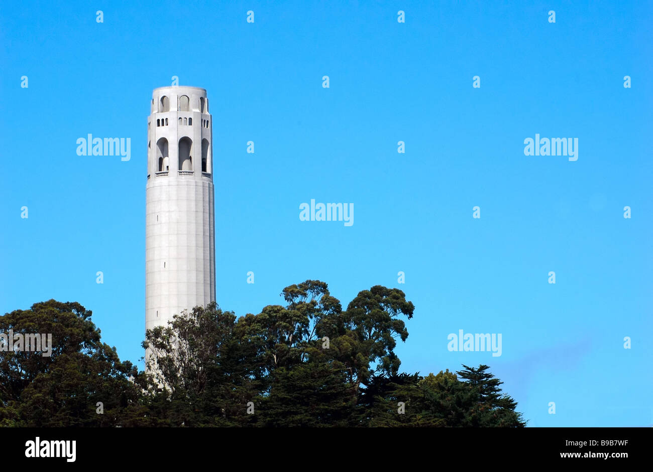 Coit Tower San Francisco California Stock Photo - Alamy
