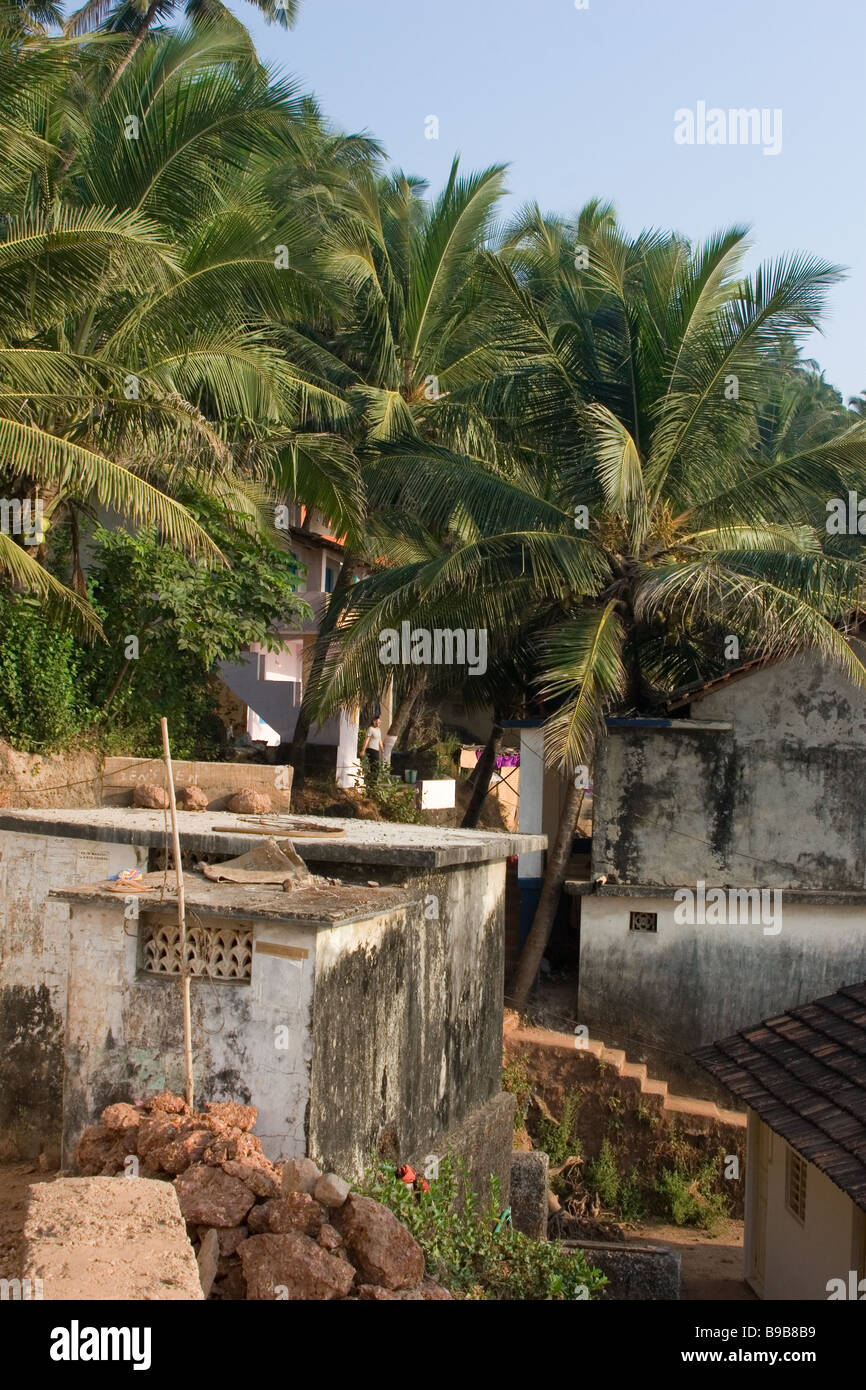 Slum. Goa, India Stock Photo - Alamy