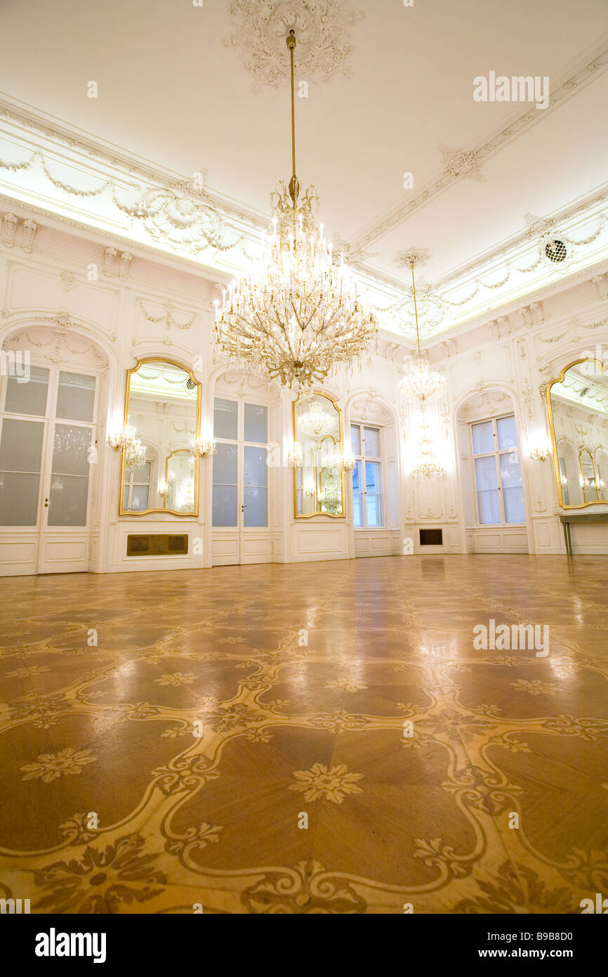 castle interior mirror room Stock Photo - Alamy