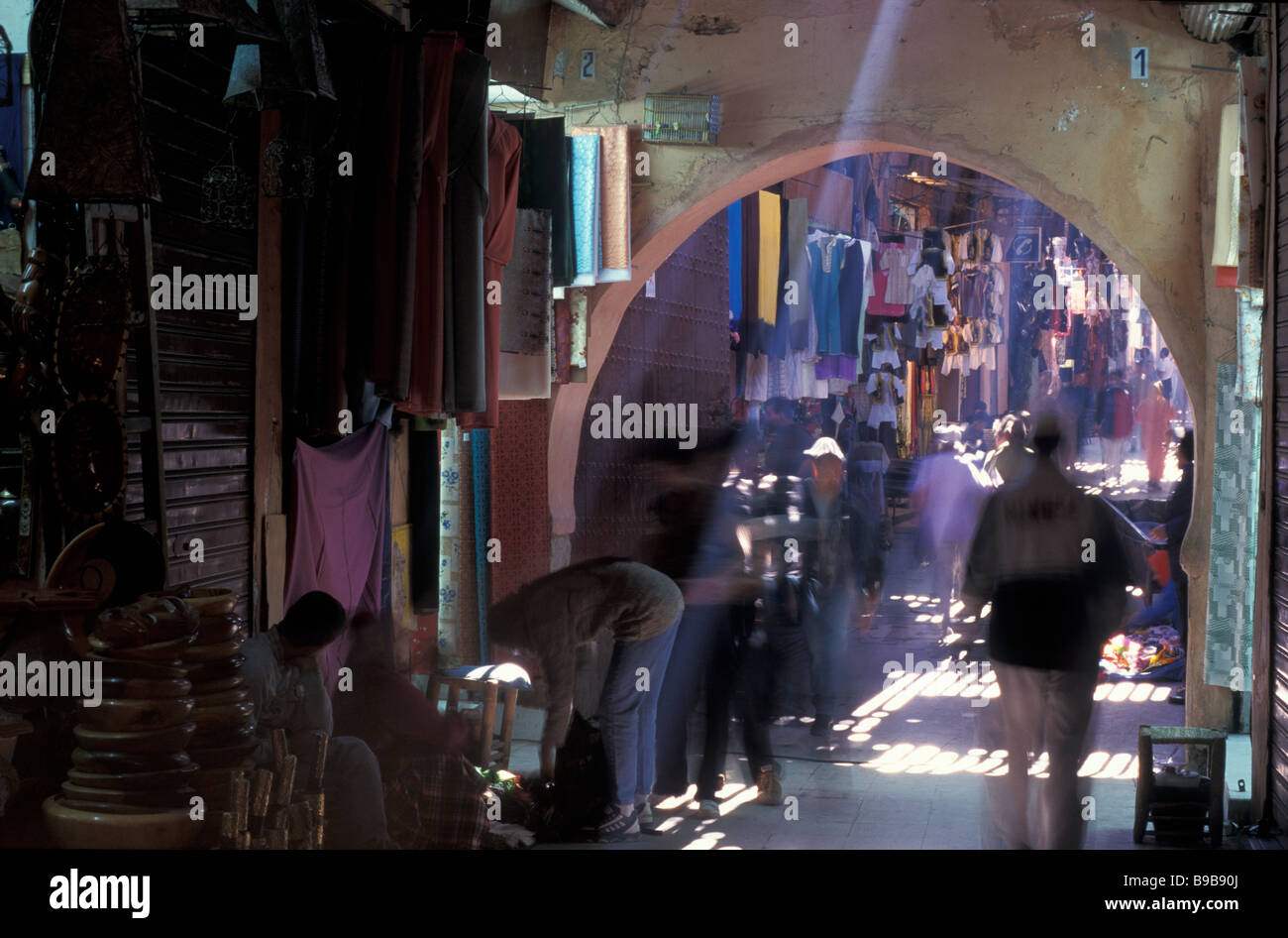 The bazar Marrakesh Stock Photo - Alamy