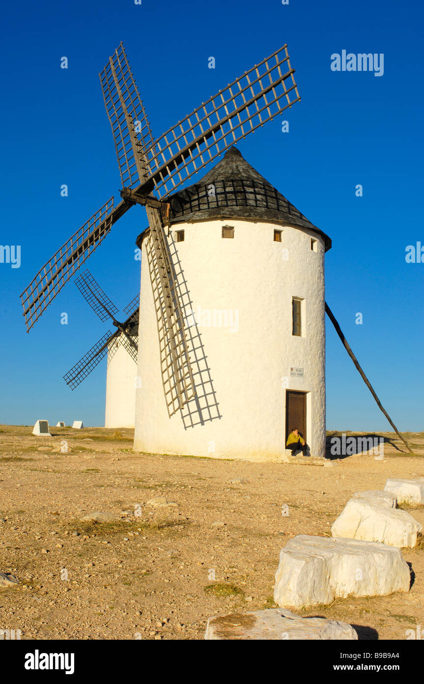 Windmills Campo de Criptana Ciudad Real province Ruta de don Quijote ...