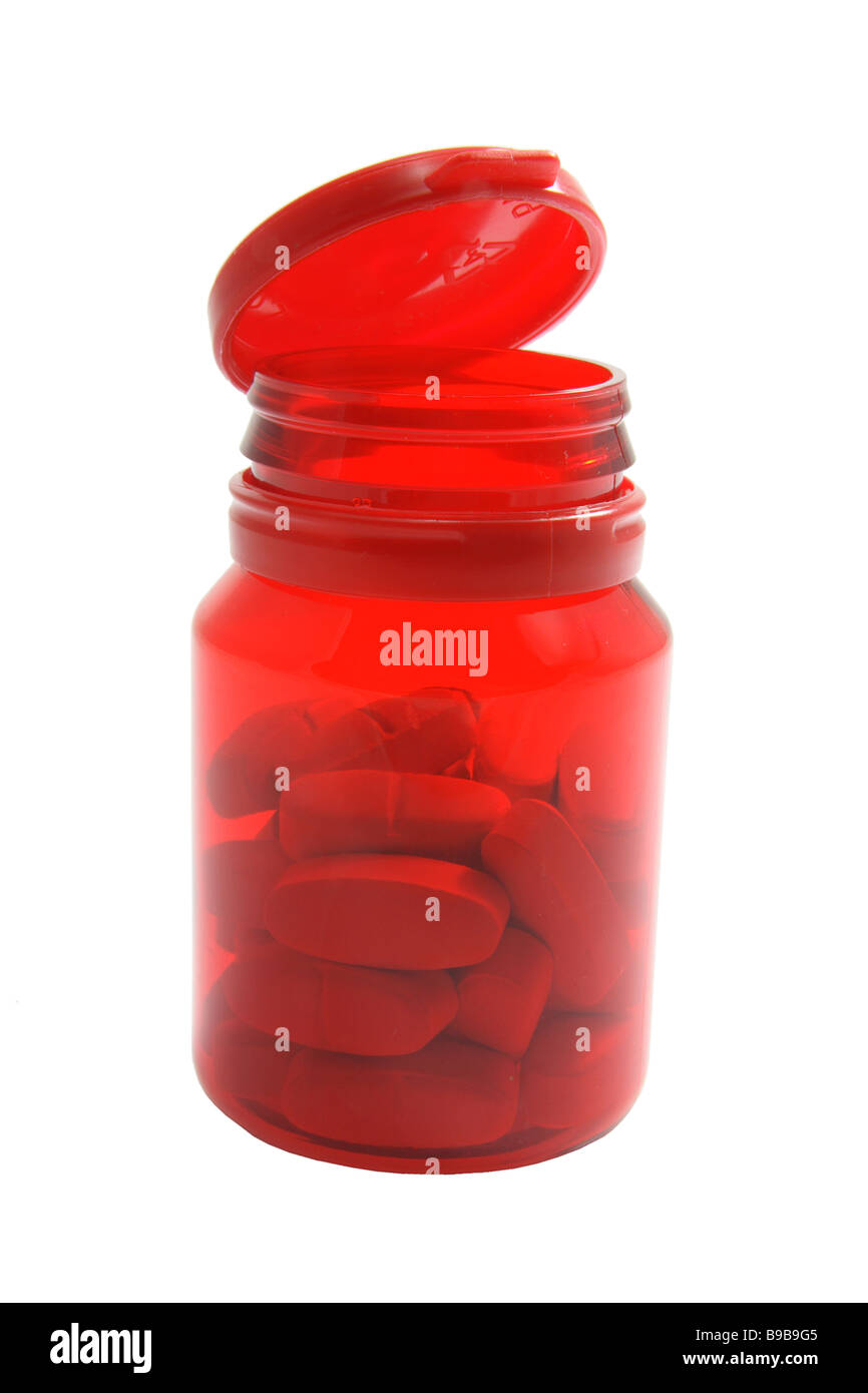 Bottle of Pills Stock Photo - Alamy