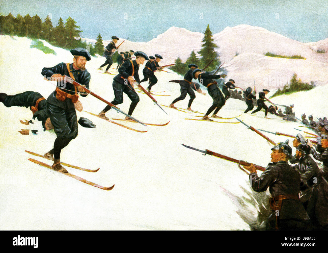 Wwi alpine warfare hi-res stock photography and images - Alamy