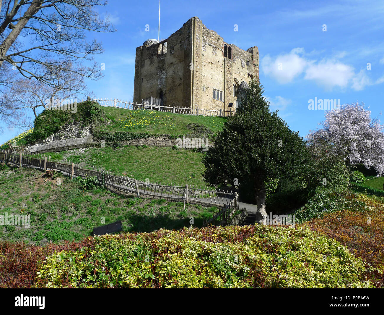 Guildford Royal Castle Stock Photo - Alamy