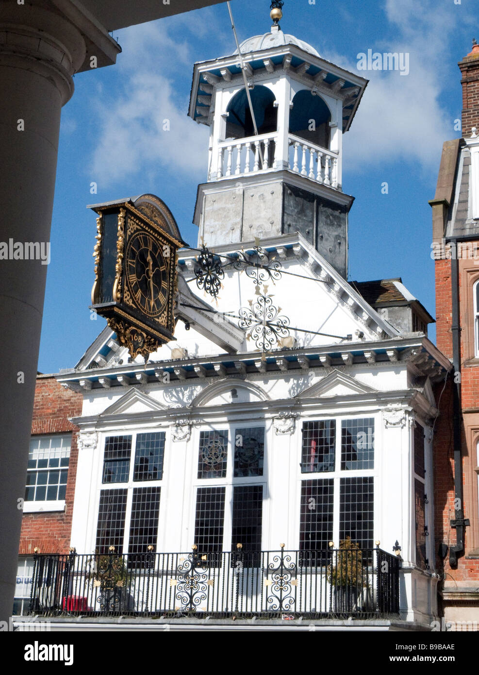 Tudor clock tower hi-res stock photography and images - Alamy