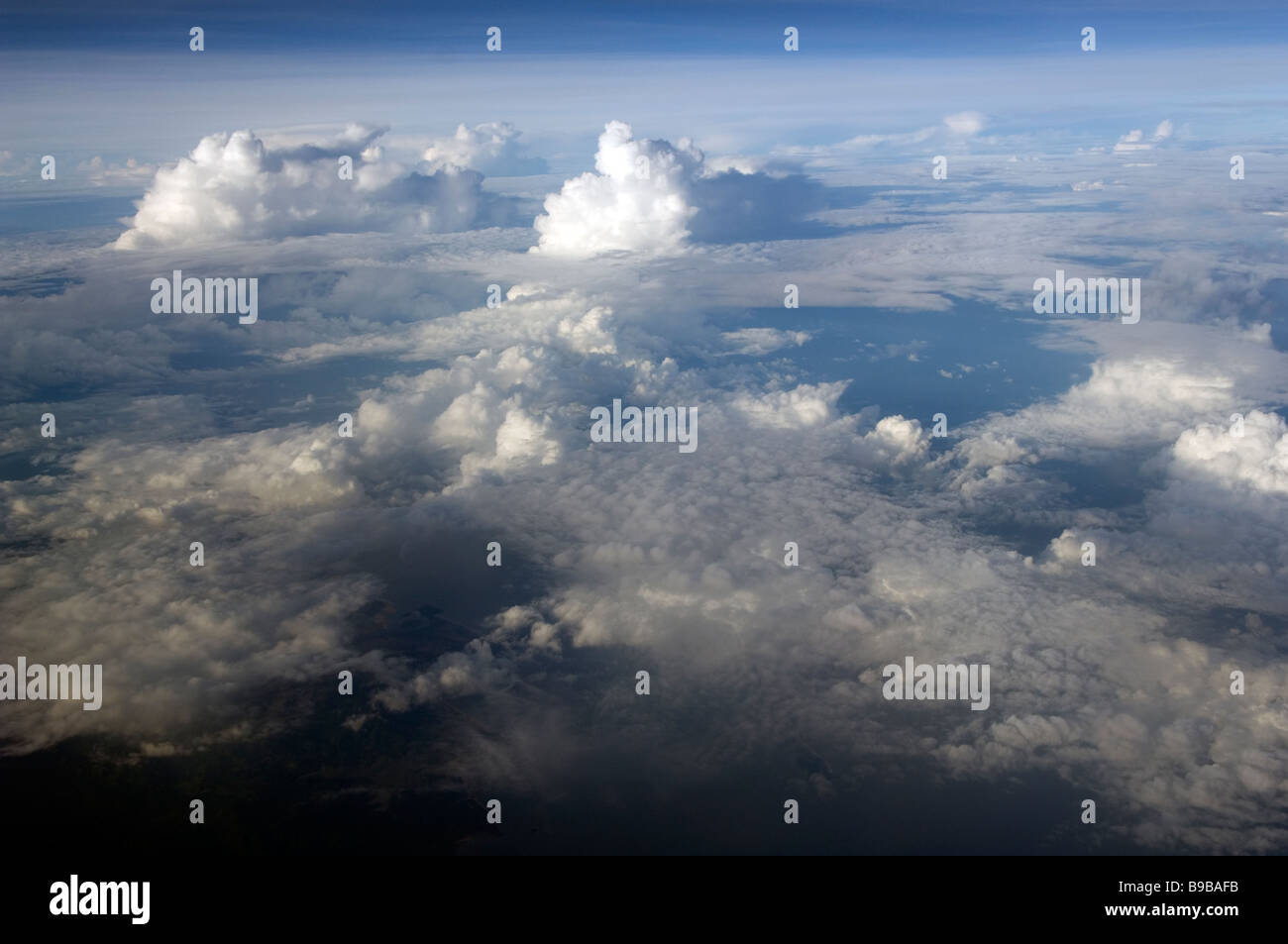 View of clouds from plane Stock Photo - Alamy