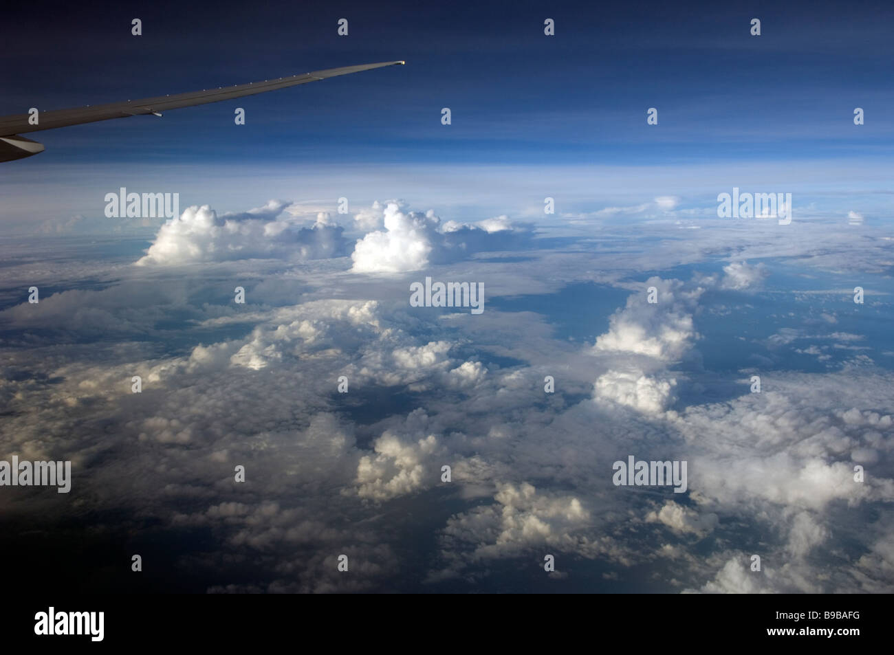 View of clouds from plane Stock Photo - Alamy