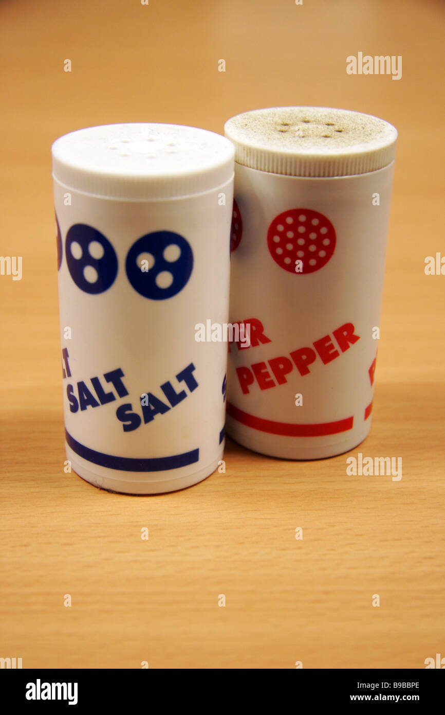 Salt and Pepper shakers Stock Photo - Alamy