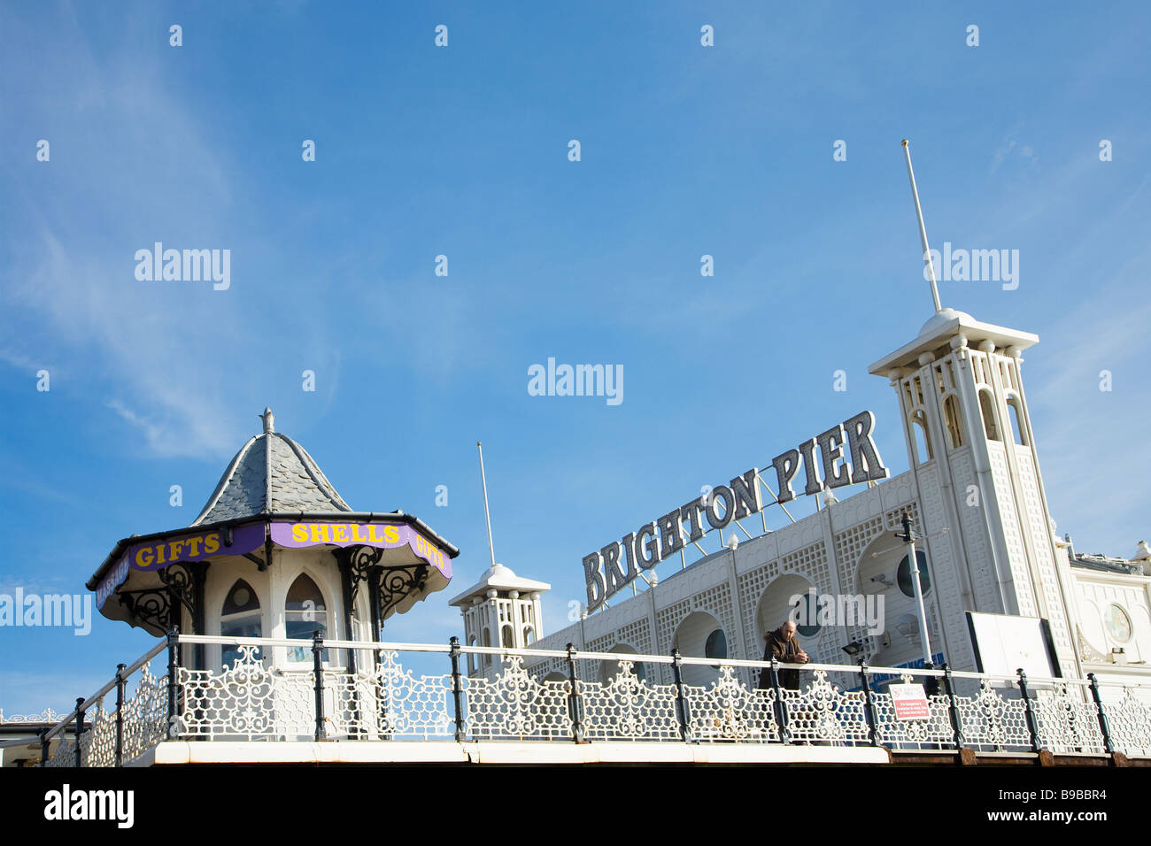 Brighton Pier England UK United Kingdom GB Great Britain British Isles ...