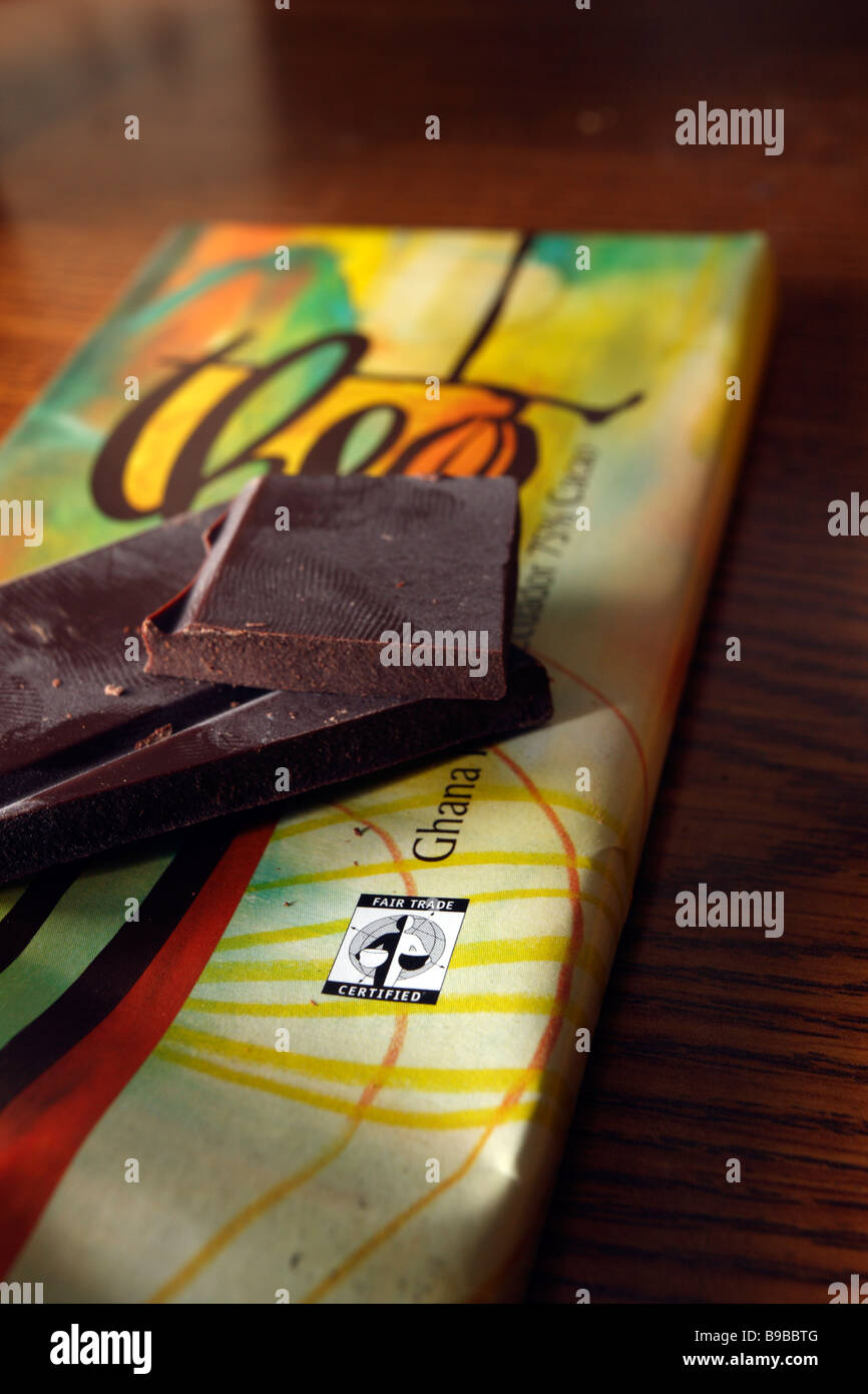 Fairtrade chocolate hi-res stock photography and images - Alamy