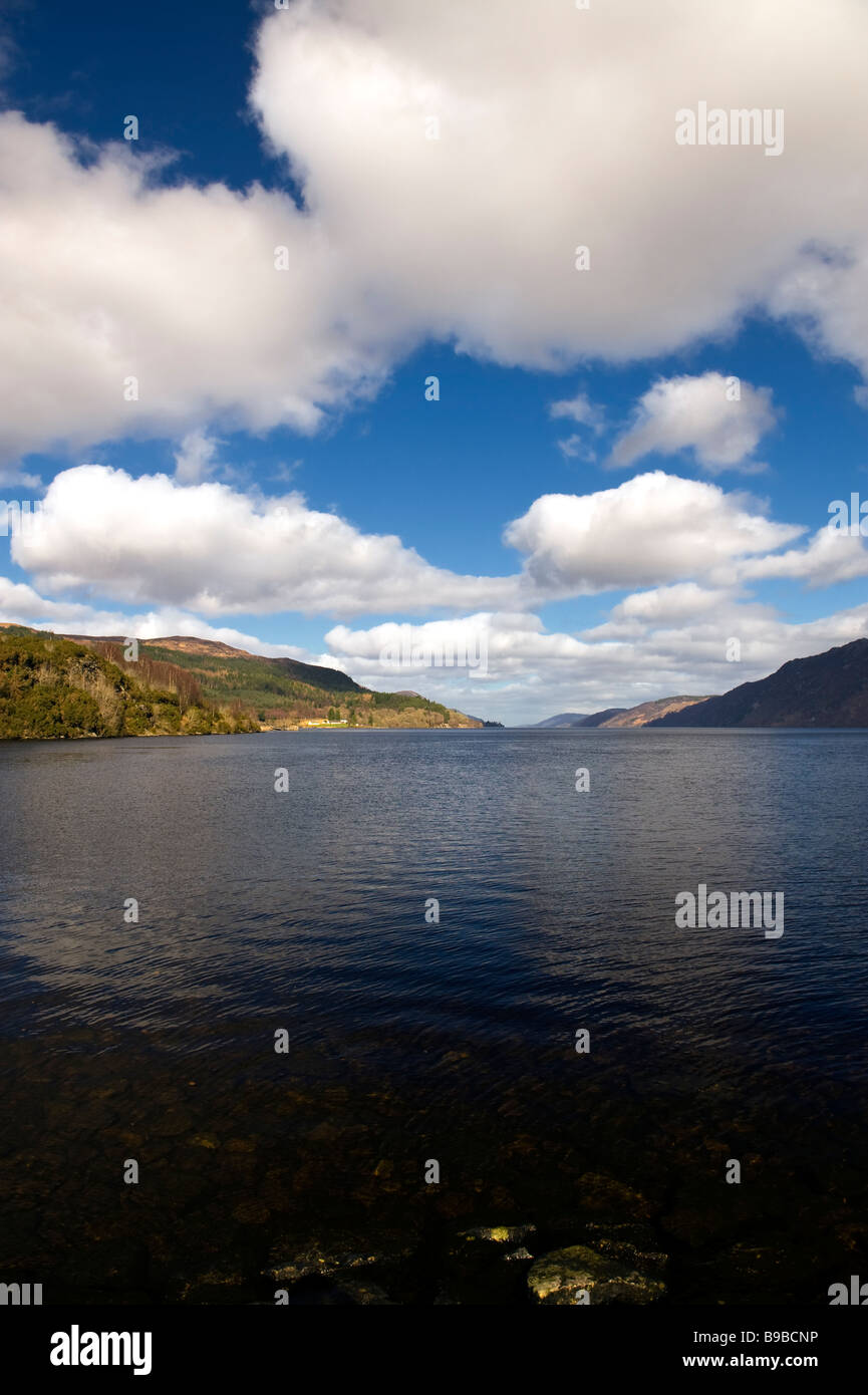 Loch Ness and surrounding area Stock Photo - Alamy