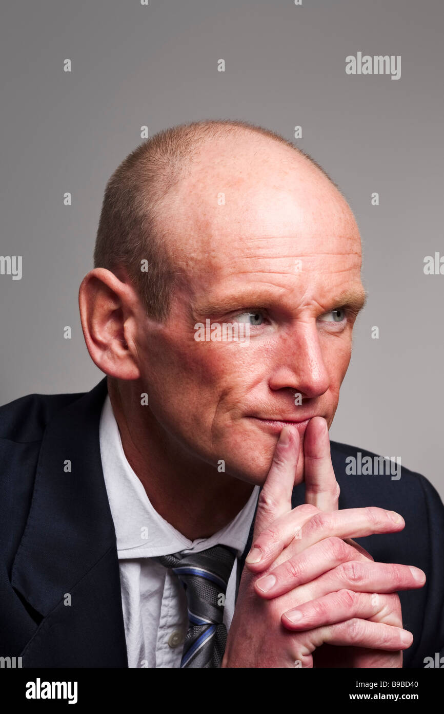 Thoughtful mature man on hi-res stock photography and images - Alamy