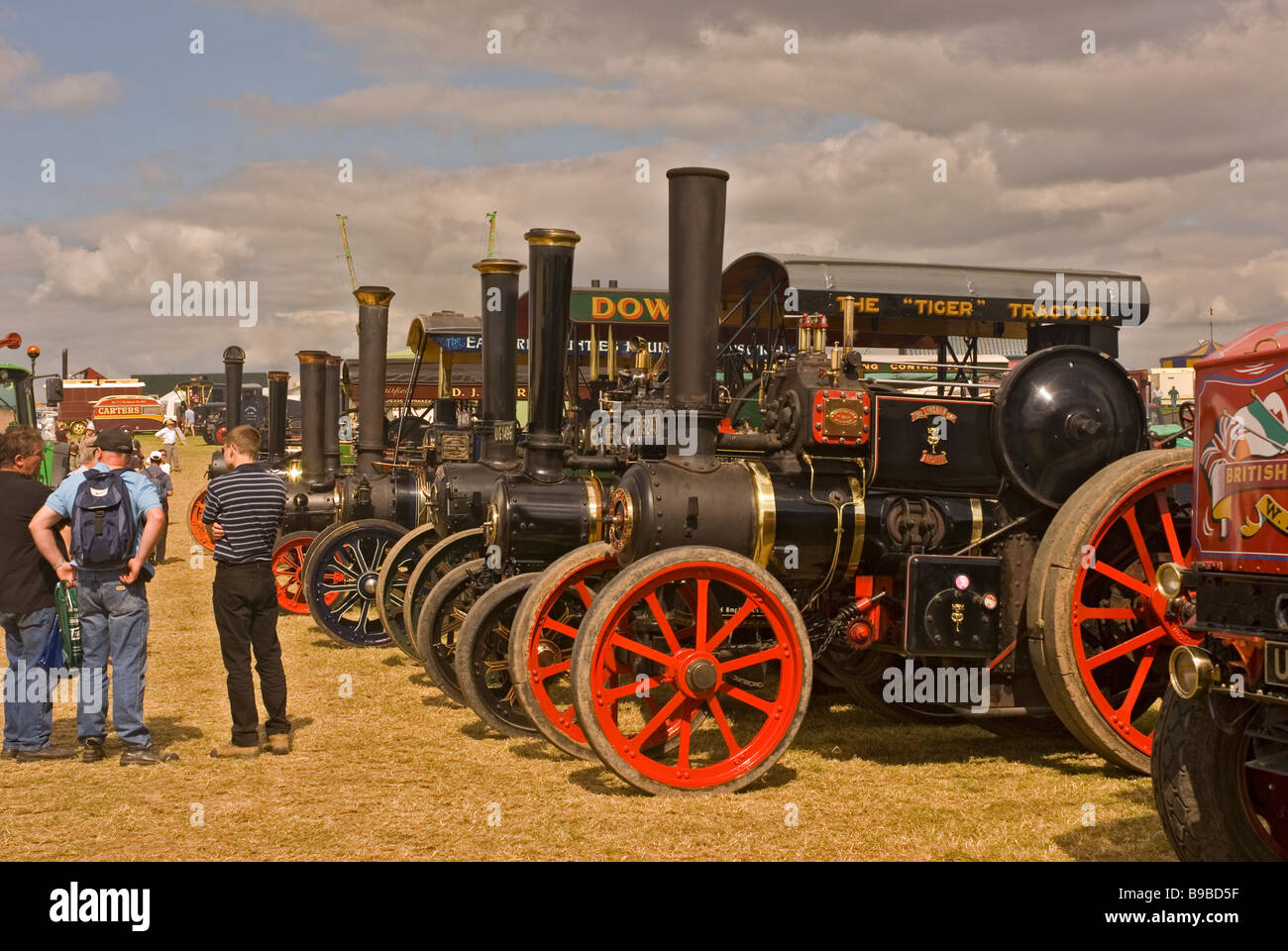 Traction Engine Rally Blandford Forum Stock Photo - Alamy