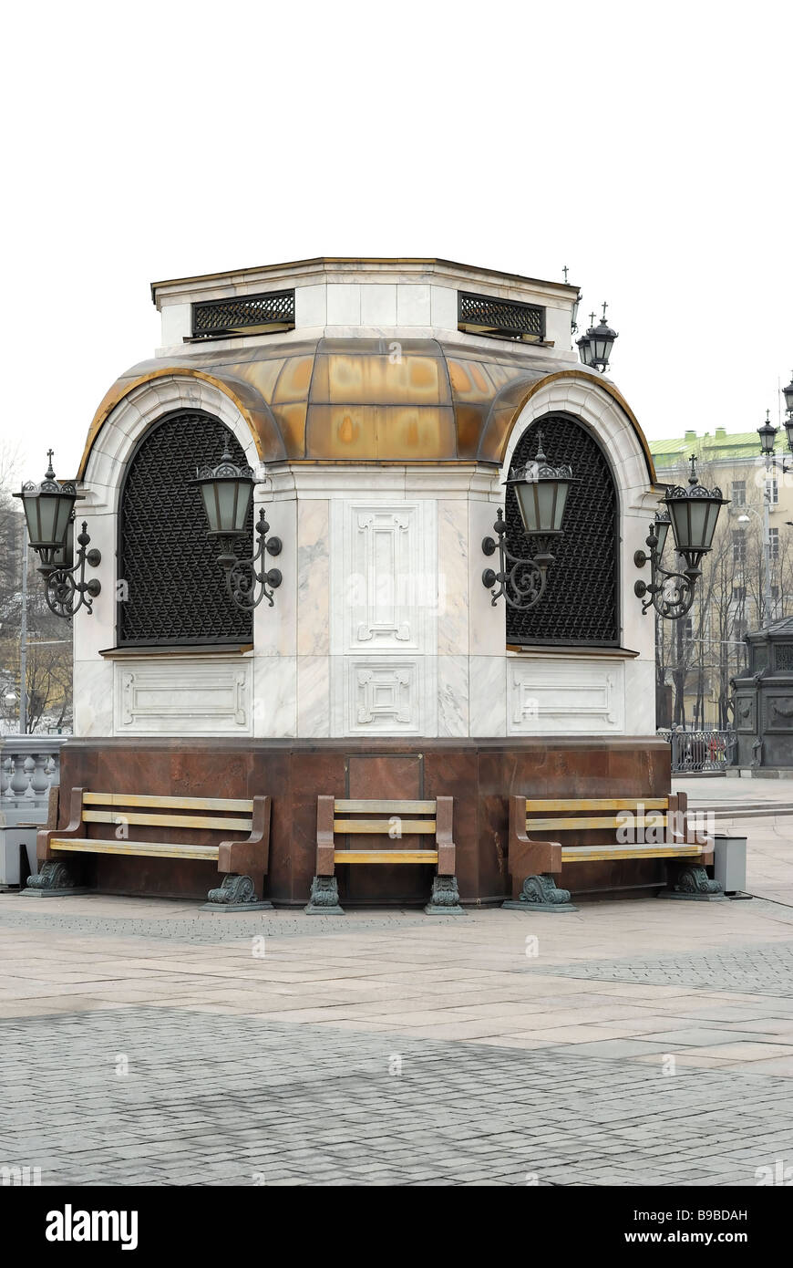 Technological structure of the Cathedral the Christ the Saviour ...