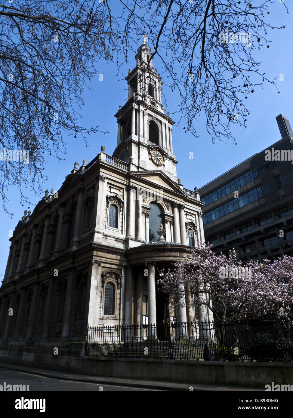 St Mary-le Strand Stock Photo - Alamy