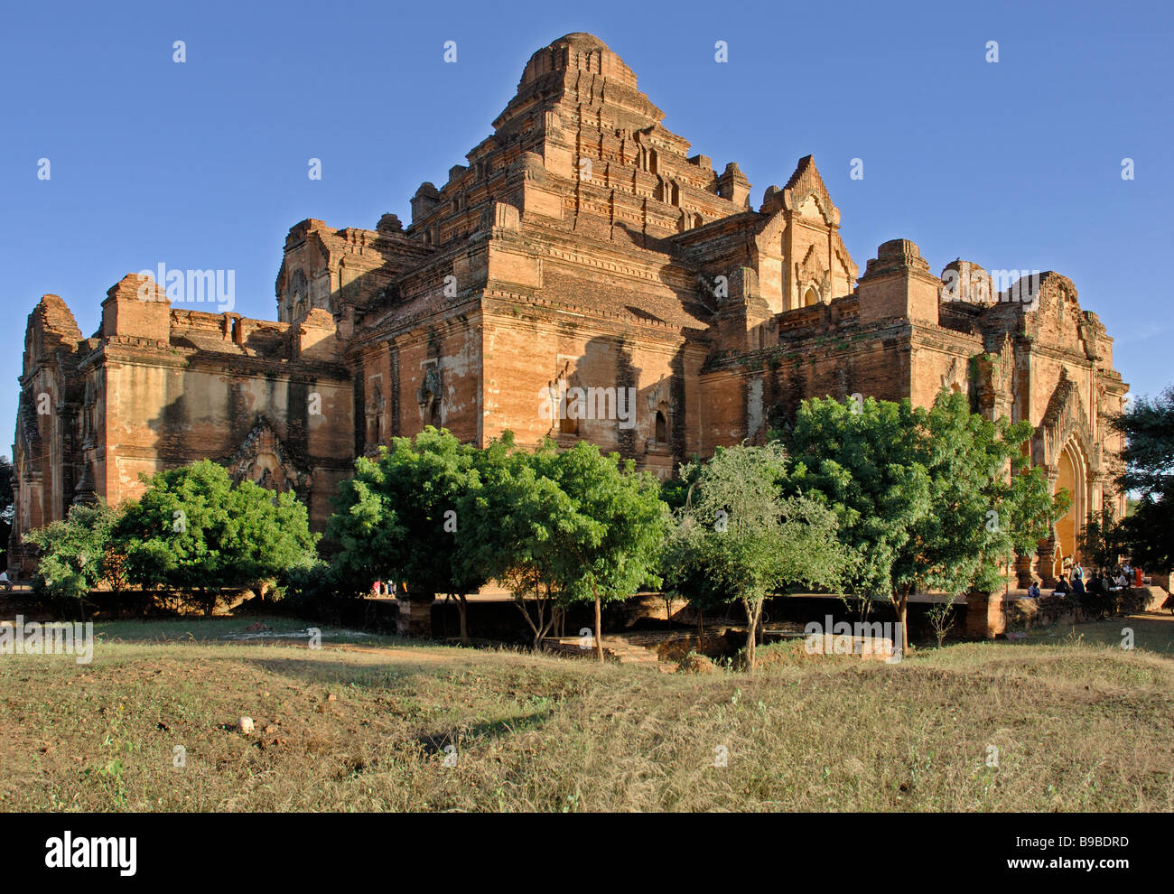 the ancient temple city of Pagan Bagan at Myanmar Burma Birma Stock ...