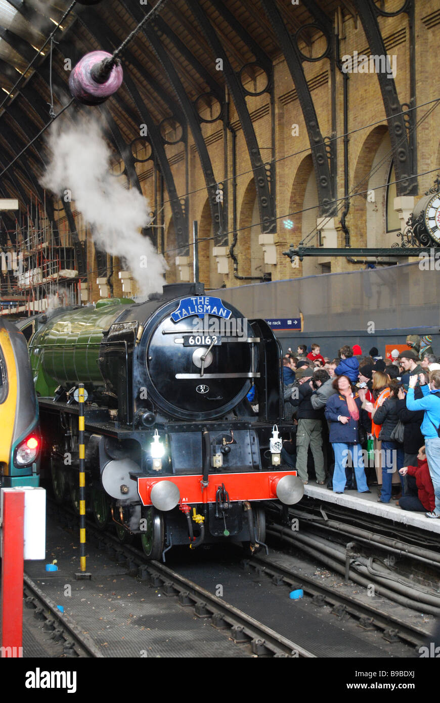 Tornado steam train Stock Photo - Alamy