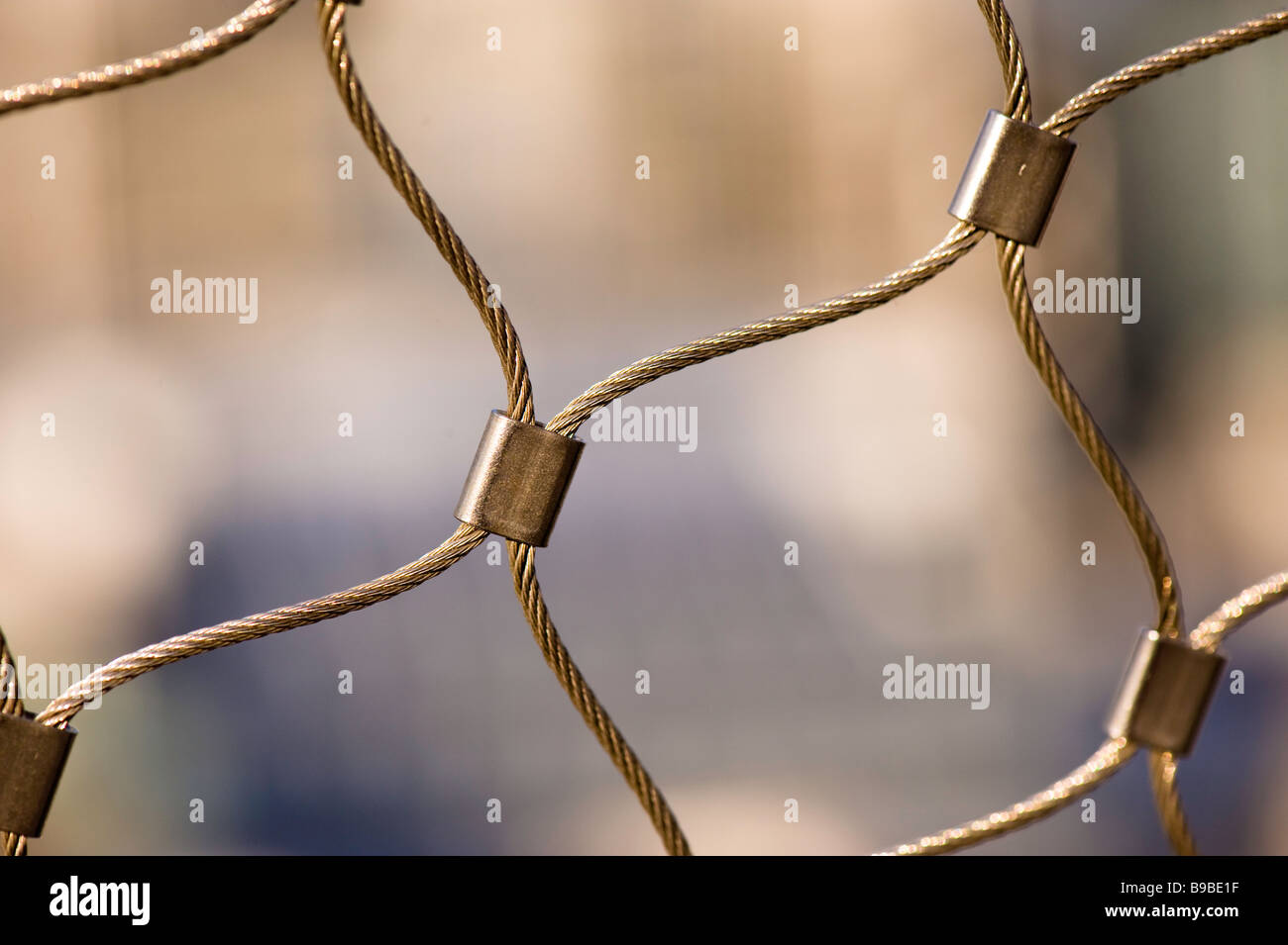 iron steel net fence metal Stock Photo - Alamy
