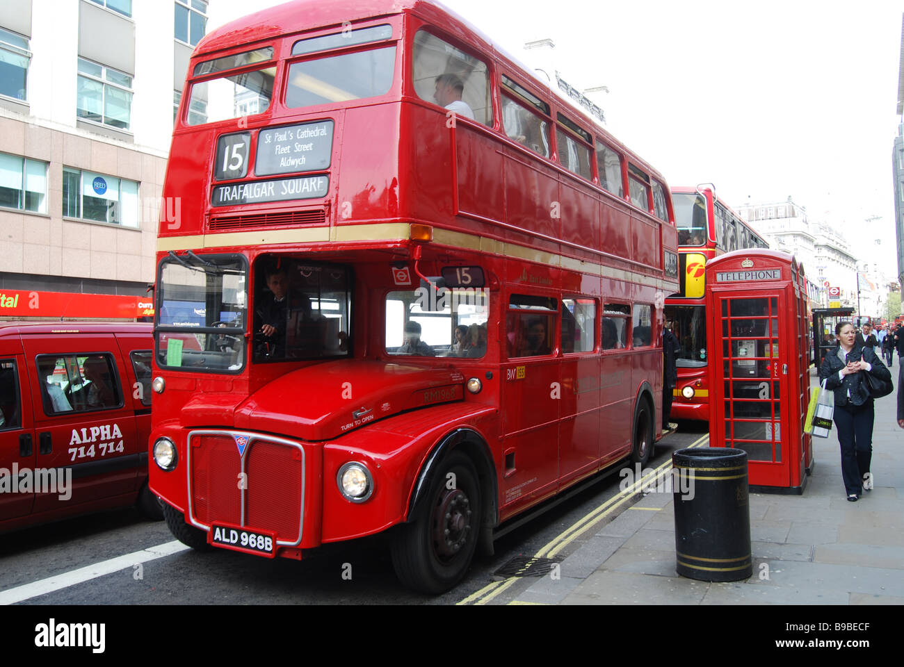 Routemaster buses hi-res stock photography and images - Alamy