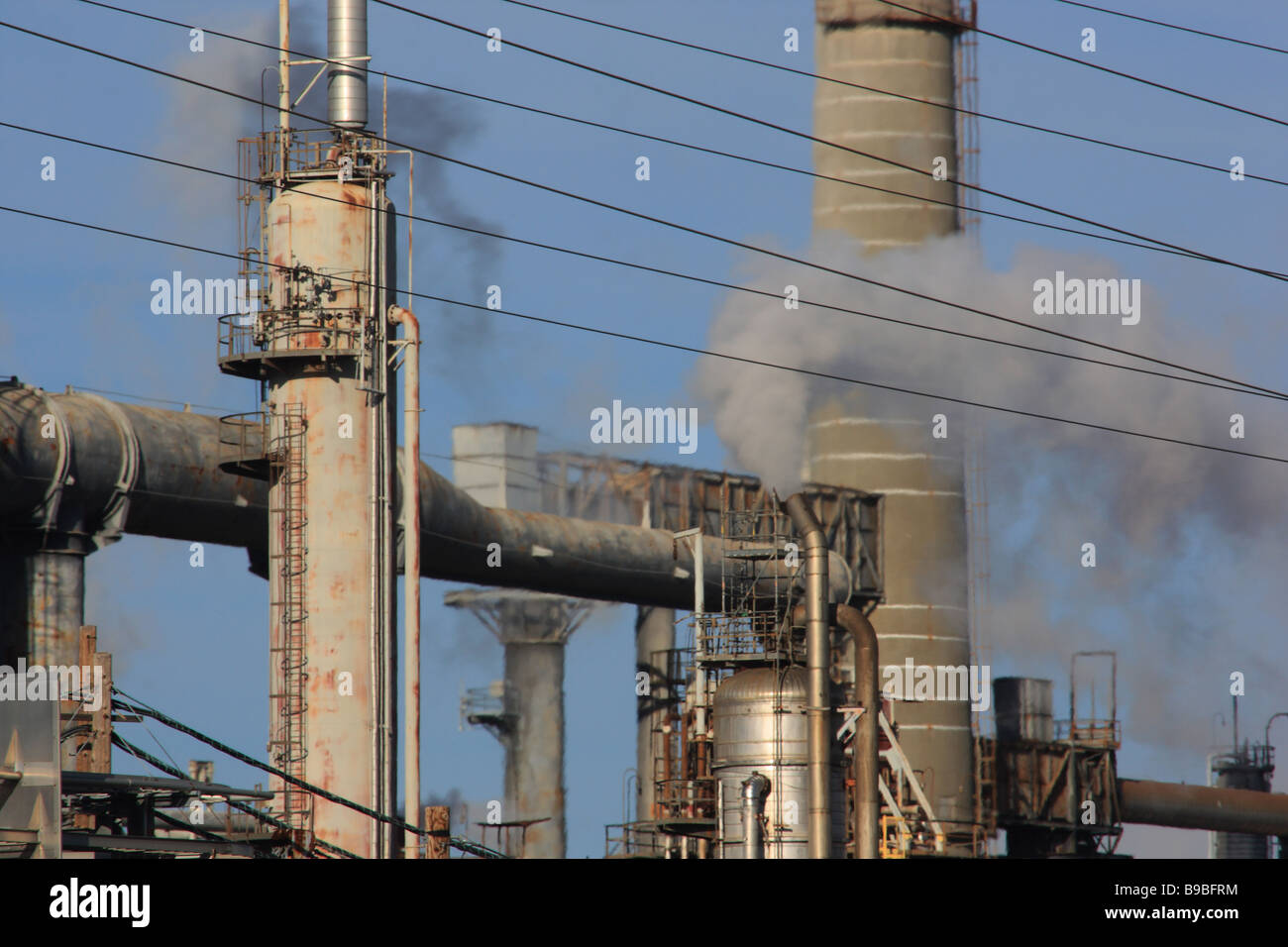 Refinery steam hi-res stock photography and images - Alamy