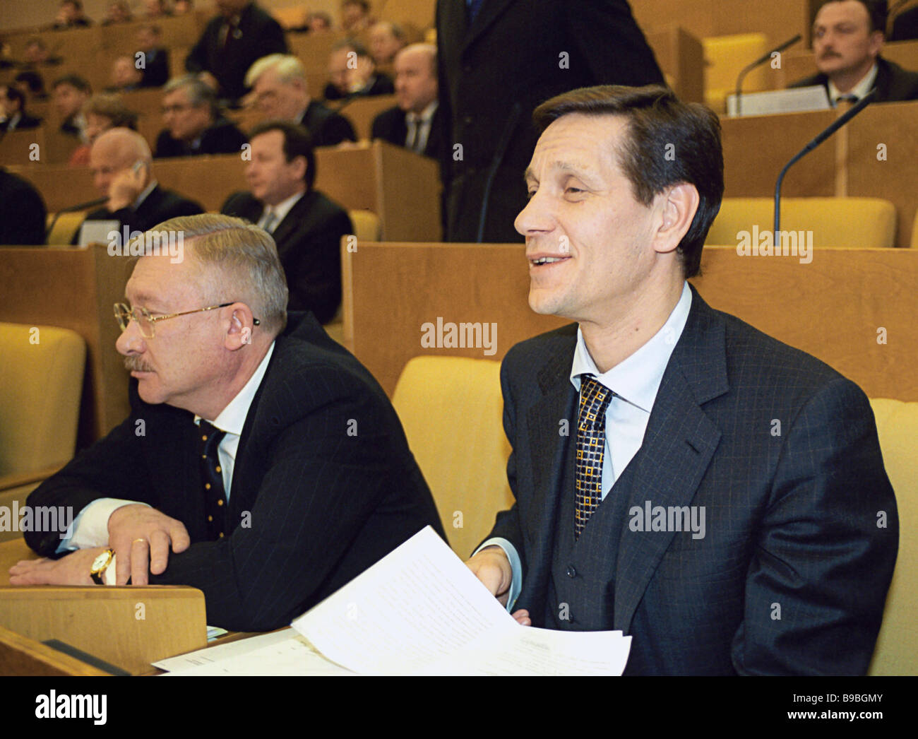 Alexander Zhukov who was elected Deputy State Duma Speaker at the first ...