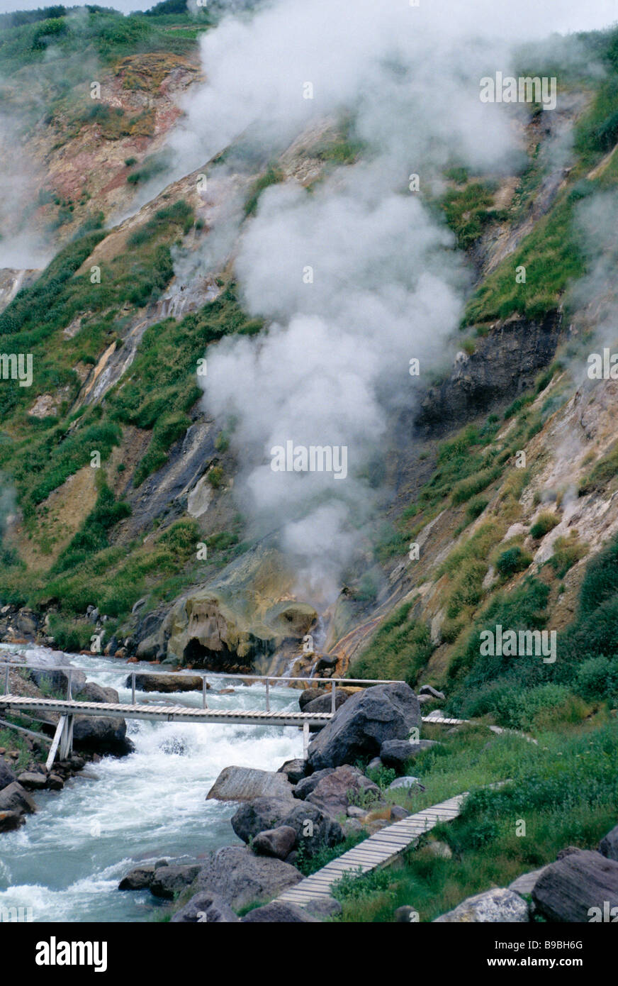 The Geyser Valley on the Kamchatka Peninsula Stock Photo - Alamy