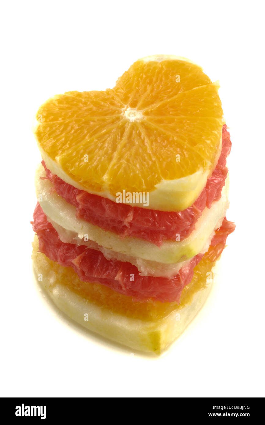 Orange peel in shape Cut Out Stock Images & Pictures - Alamy