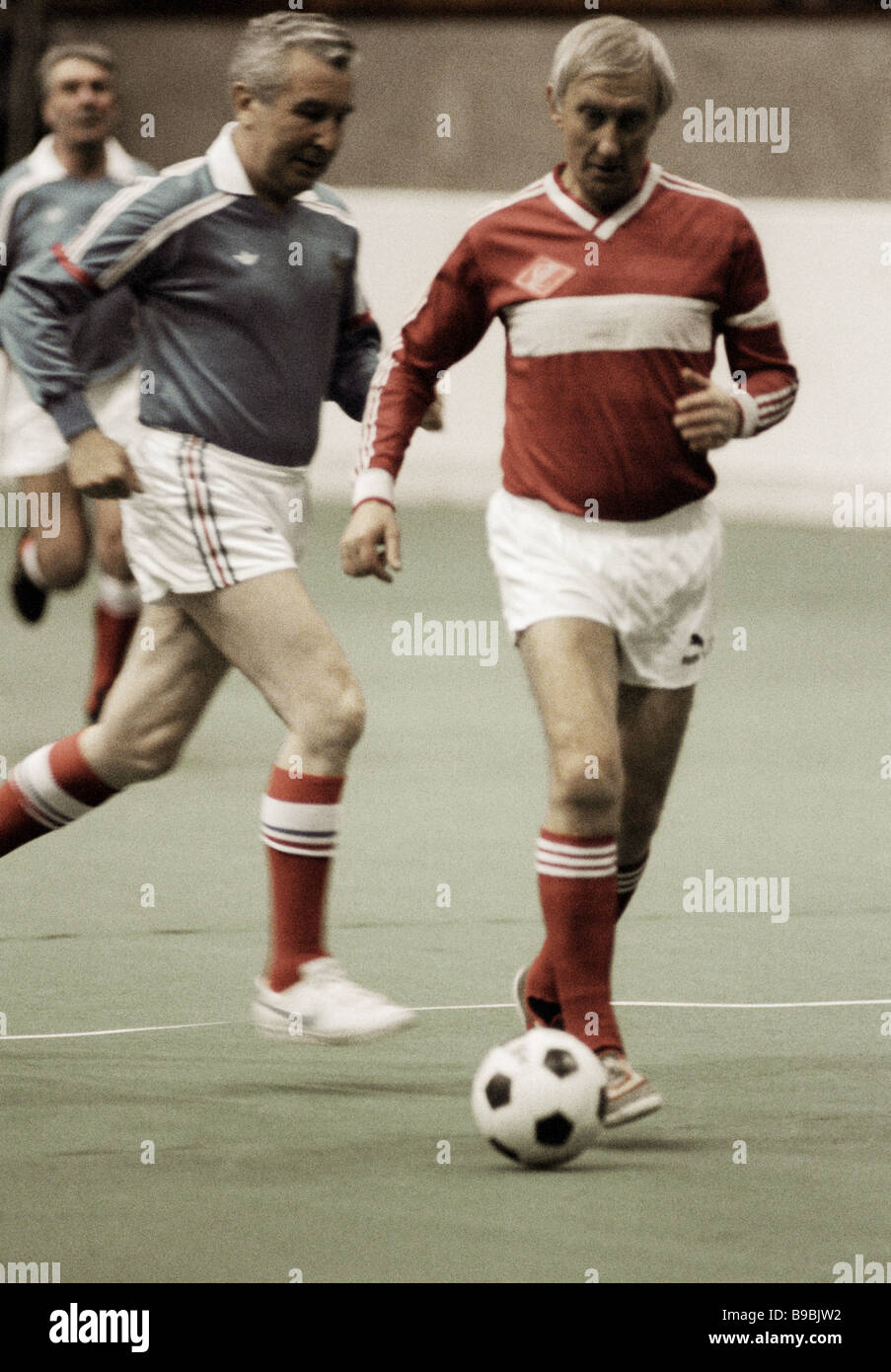 Soccer player Igor Netto celebrating his 60th birthday Stock Photo - Alamy