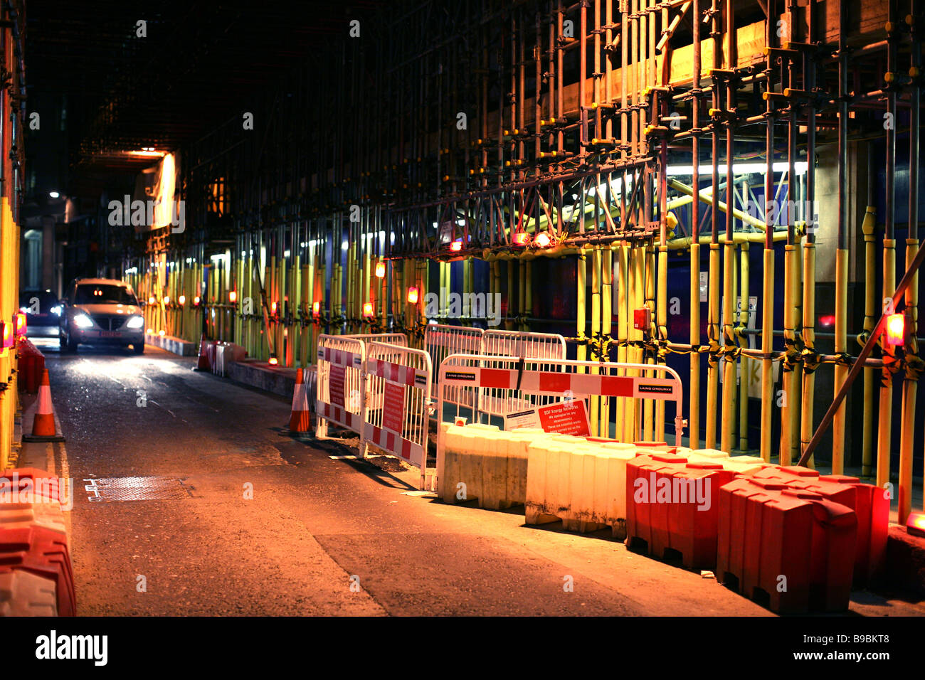Construction headlights hi-res stock photography and images - Alamy