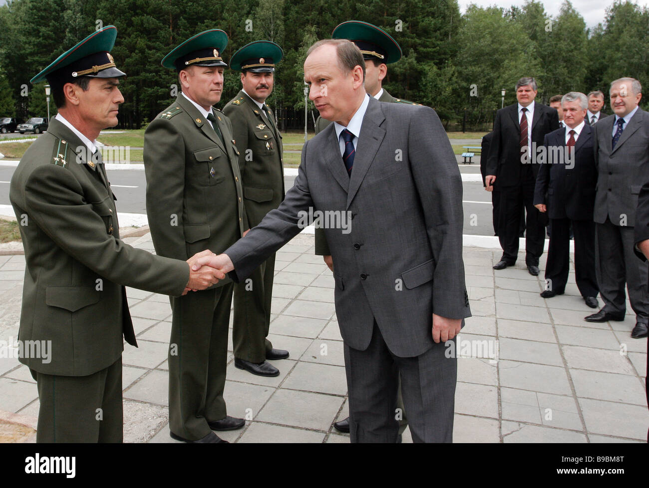 Nikolai Patrushev Russia s Federal Security Service FSB Director center ...
