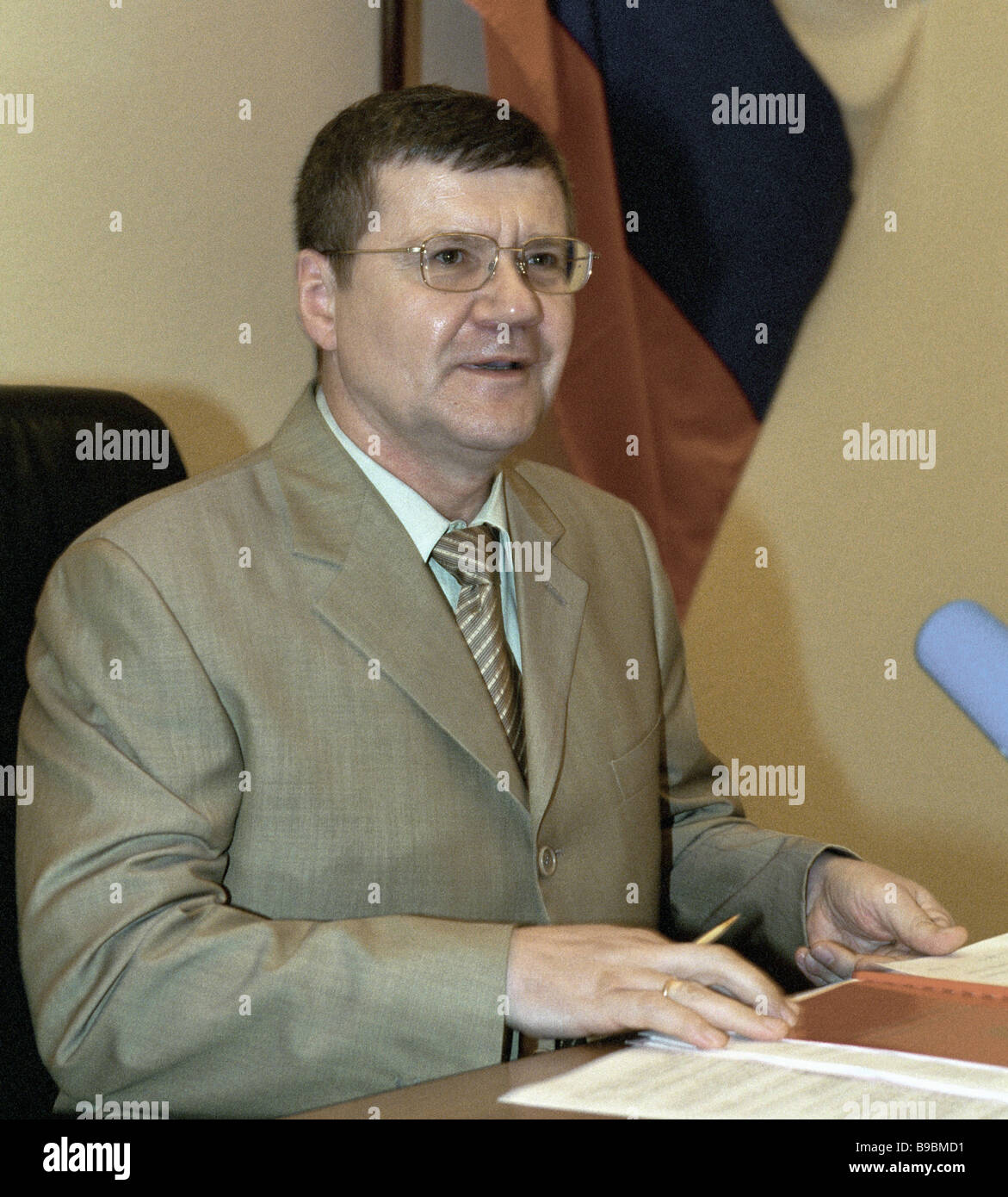 Russian Justice Minister Yuri Chaika Stock Photo - Alamy