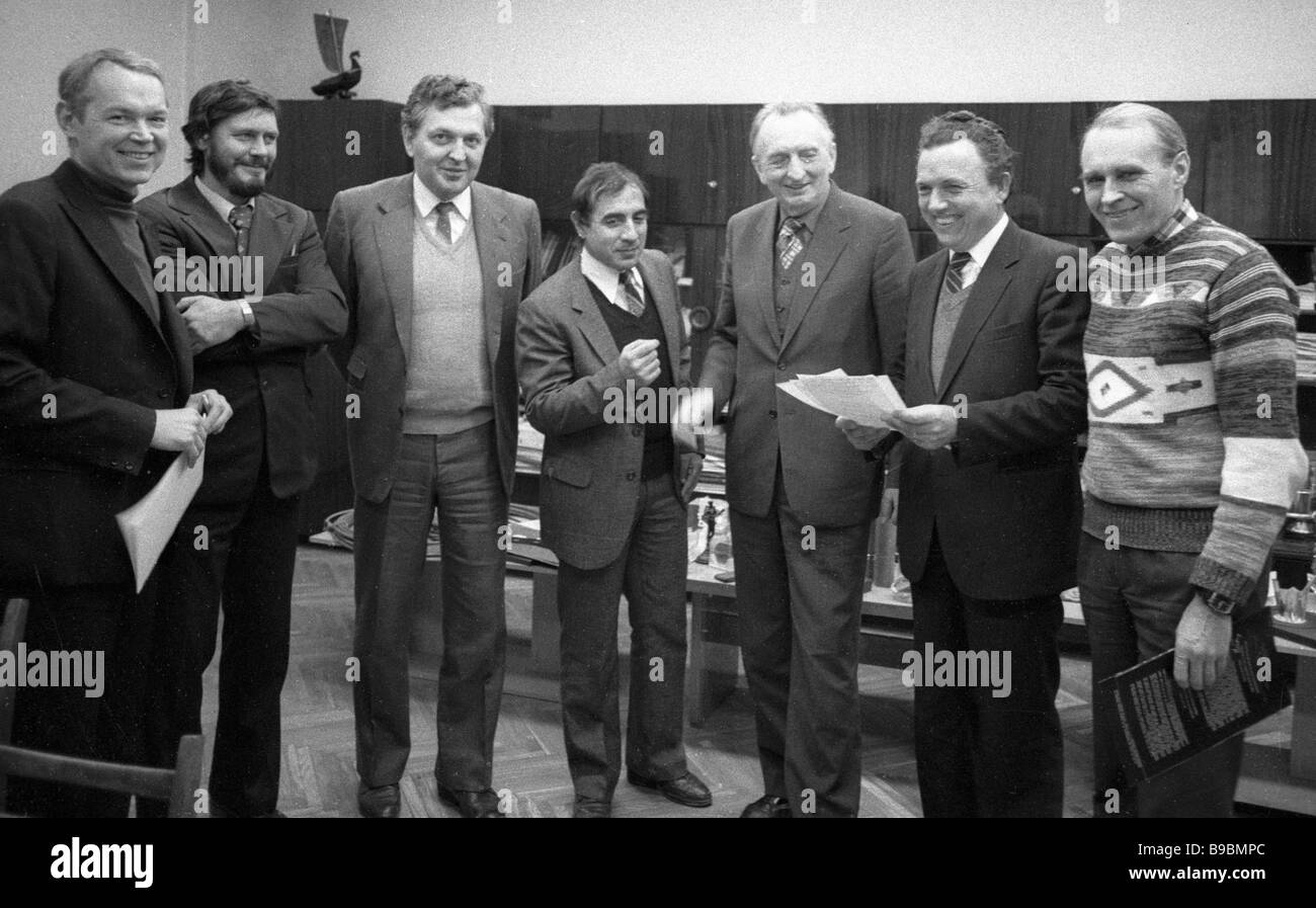 Alexander Prokhorov academician of the Soviet Academy of Sciences two ...