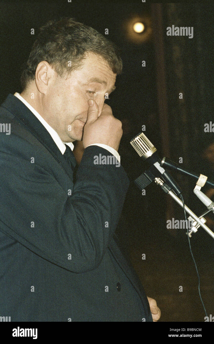 The State Duma deputy and LDPR leader Vladimir Zhirinovsky Stock Photo ...