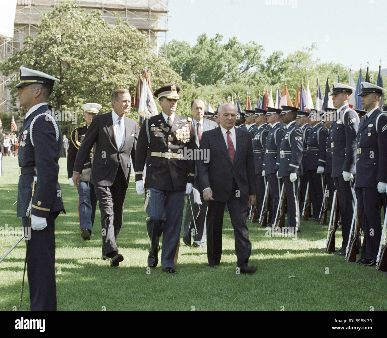 U S S R President Mikhail Gorbachev general secretary of the U S S R ...