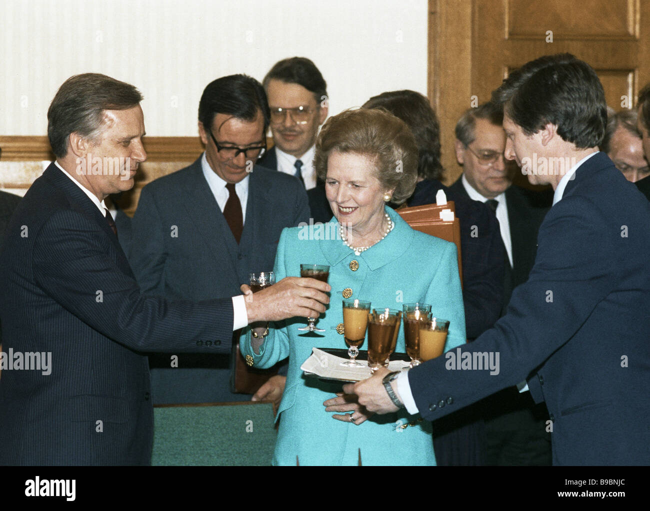 Nikolai Ryzhkov left Politburo member of the Soviet Communist Party ...