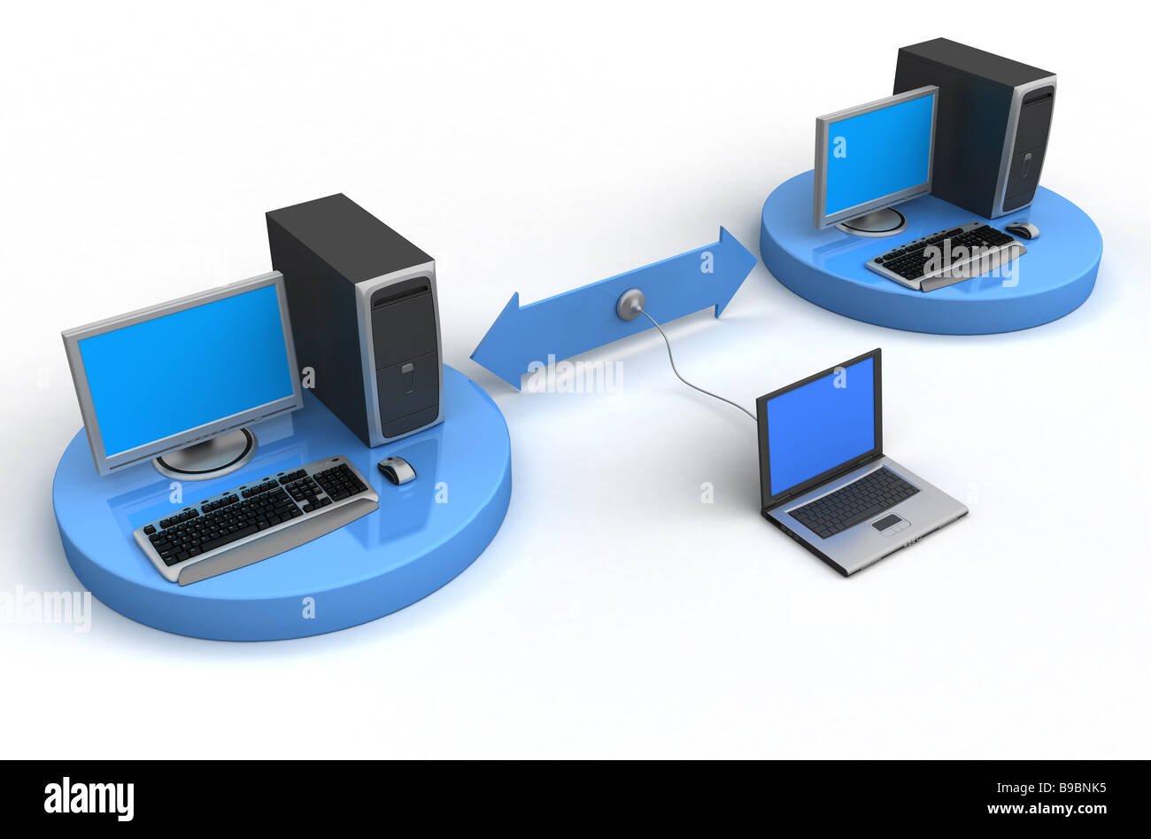 NOT a safe computer network Stock Photo - Alamy