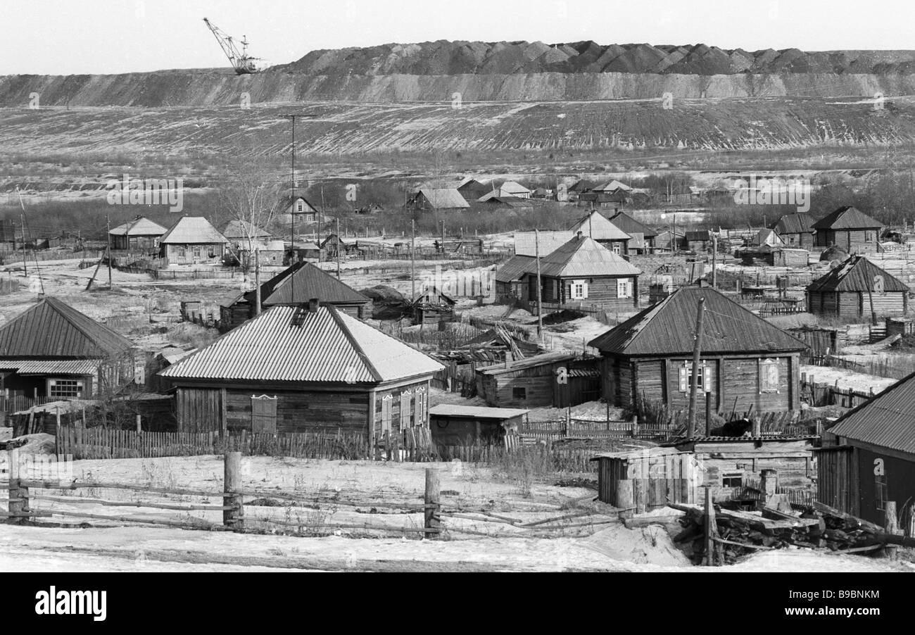 Shanda village in the Kemerovo region Stock Photo - Alamy