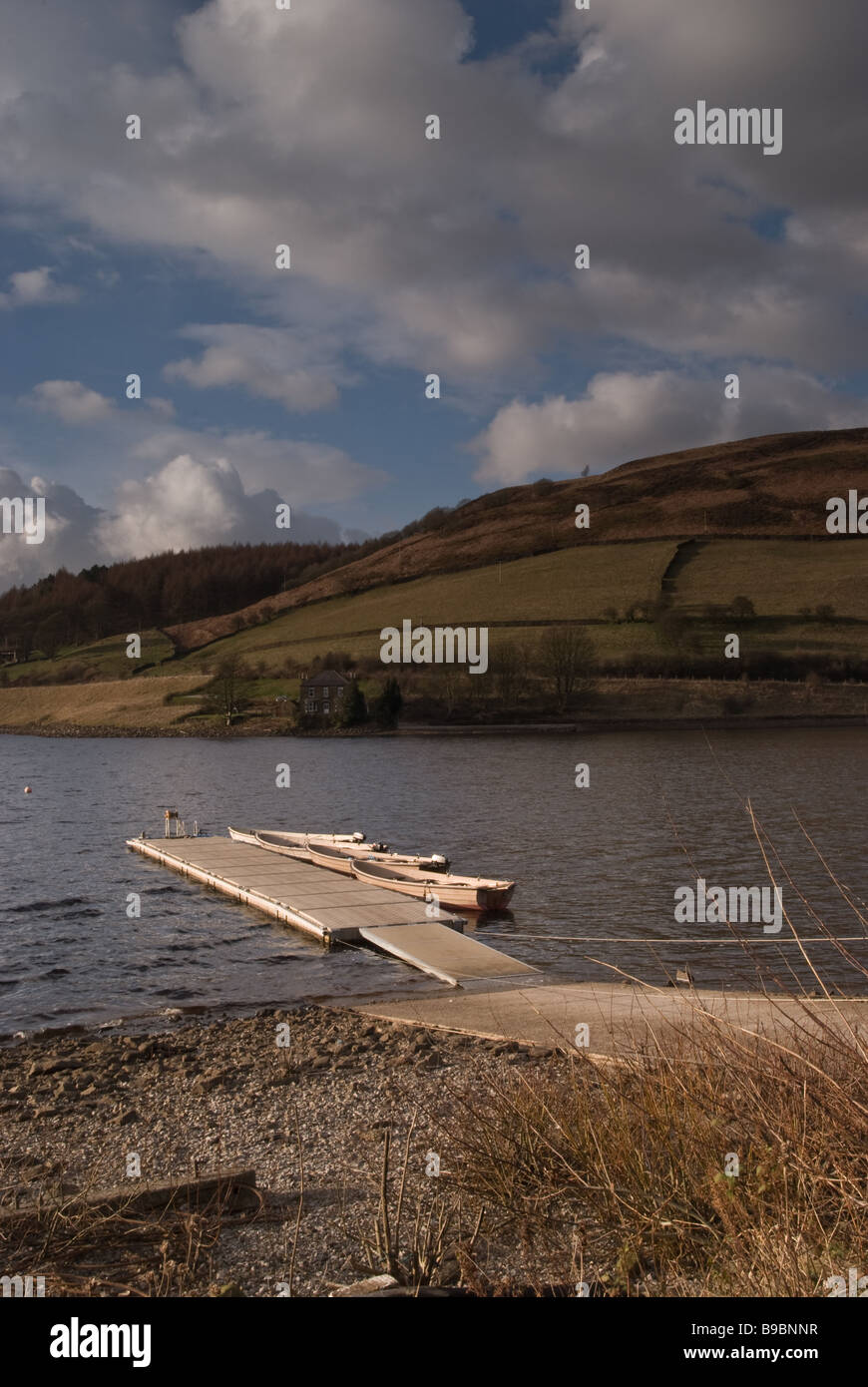 Ladybower boats hi-res stock photography and images - Alamy