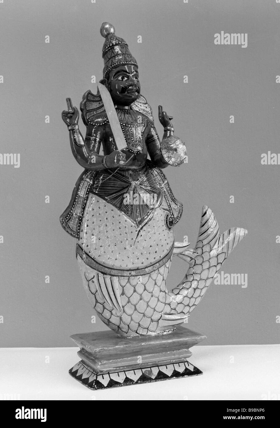 Vishnu Idol figurine in Fish avatar from Peter the Great Anthropology ...