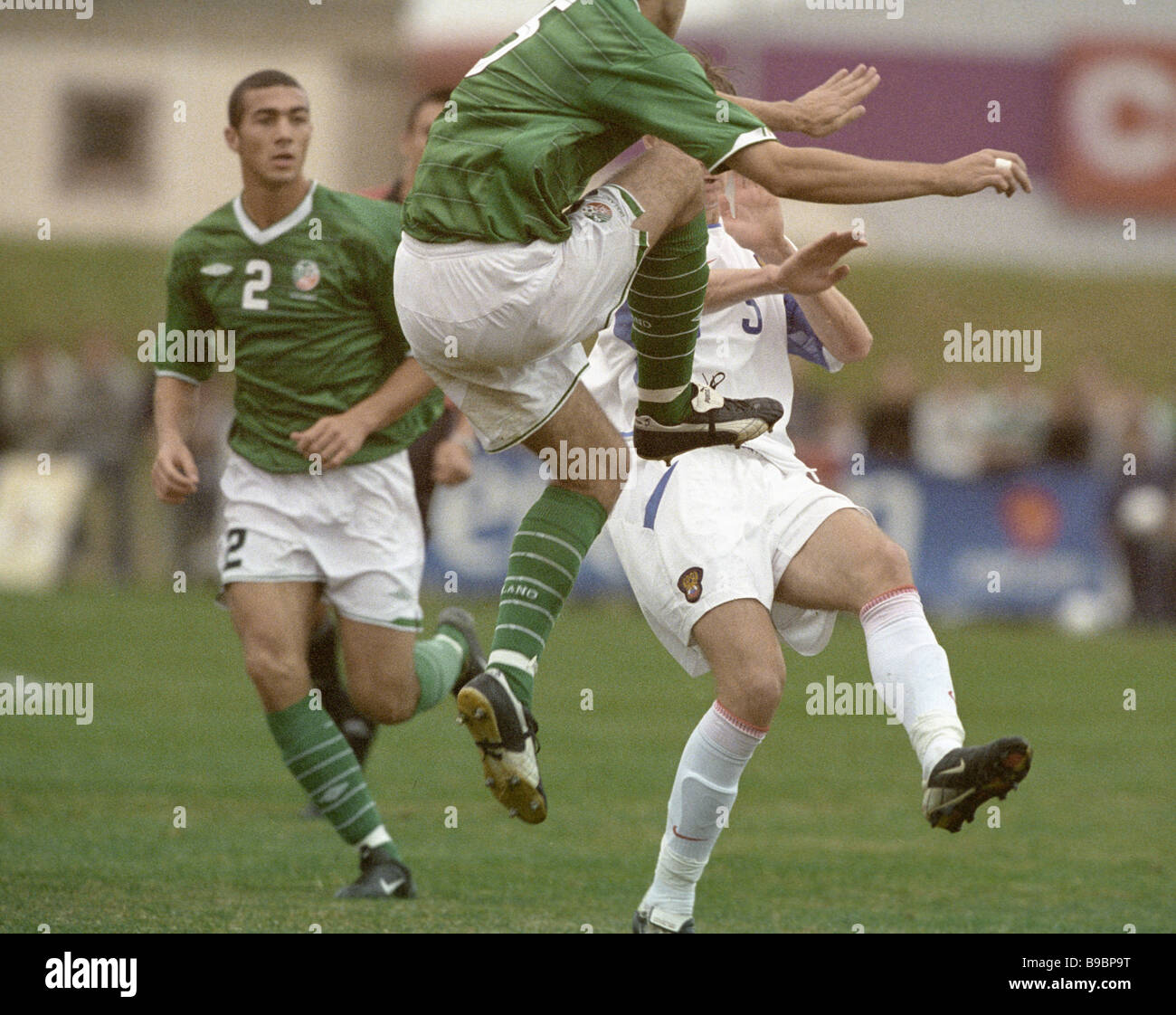 Russia white uniform vs Ireland World Championship 2004 qualifying ...