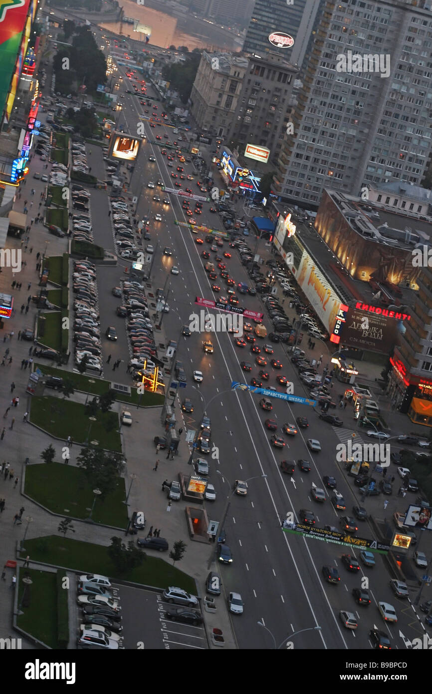 A view of Novy Arbat Stock Photo - Alamy